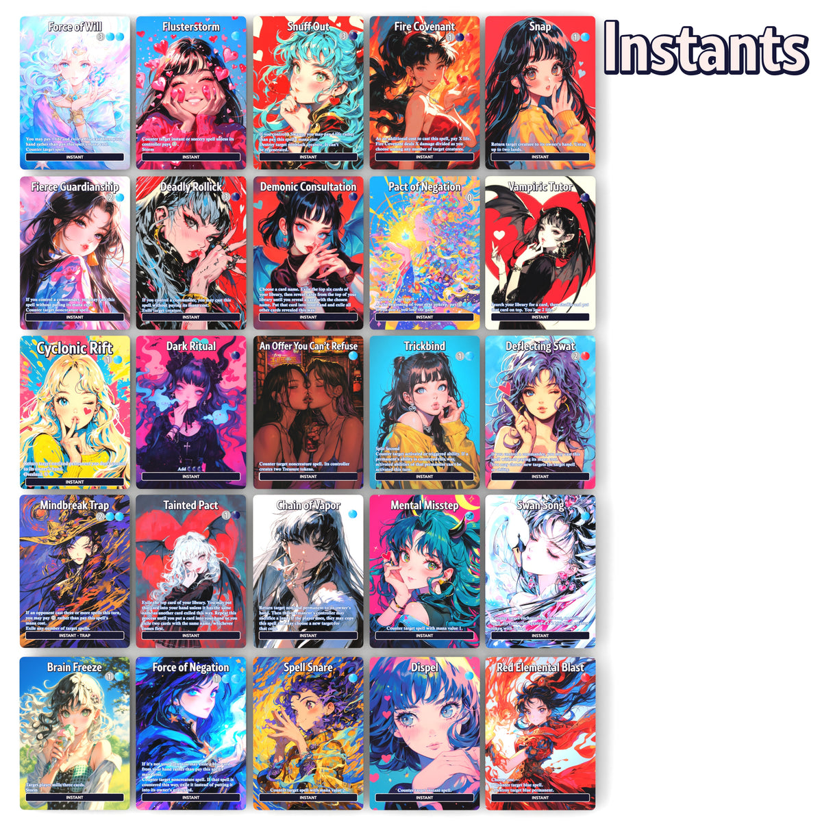 Marchesa, Dealer of Death MTG Proxy Waifu Commander Deck – My Store